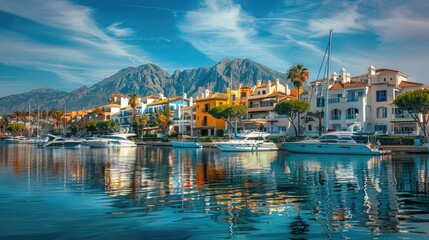 A beautiful photography of Marbella