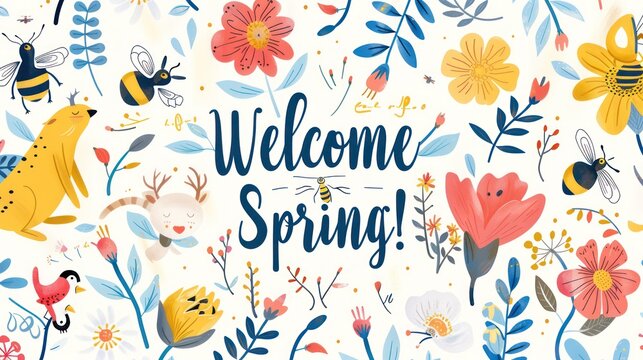 "Welcome Spring" Images – Browse 2,266 Stock Photos, Vectors, and Video ...
