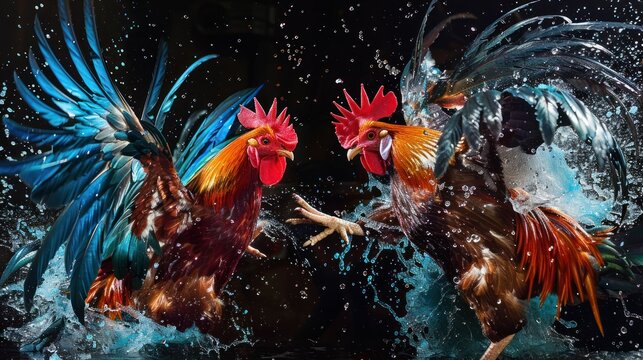 "Rooster Fight"-Bilder: Stock-Fotos & -Videos. | Adobe Stock