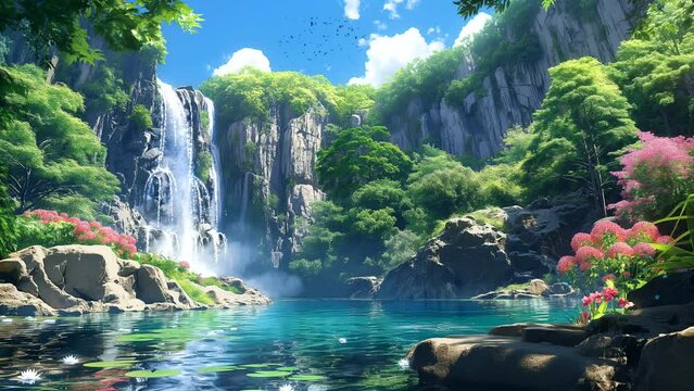 Animated Beautiful Nature Wallpaper
