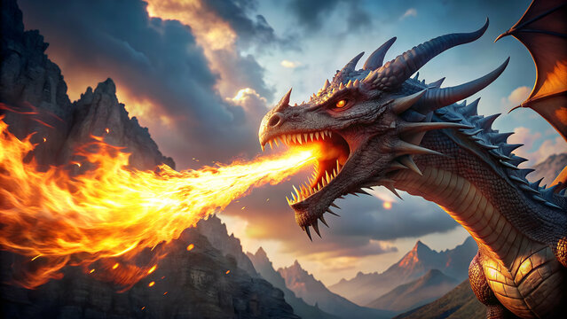 "Spitting Fire" Images – Browse 745 Stock Photos, Vectors, and Video ...