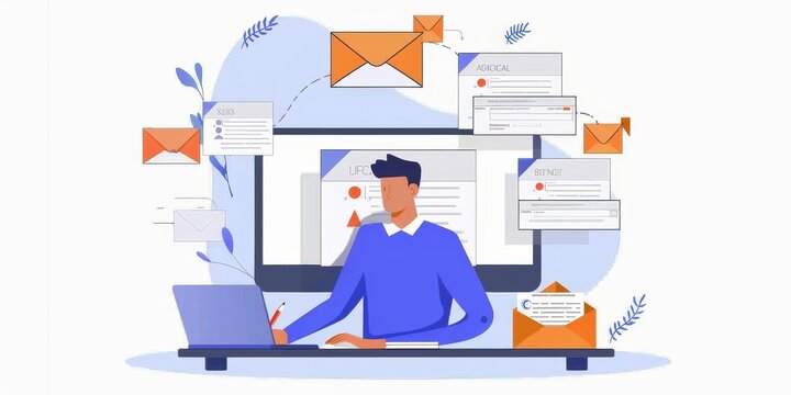 Inbox Desk-Bilder: Stock-Fotos & -Videos. | Adobe Stock