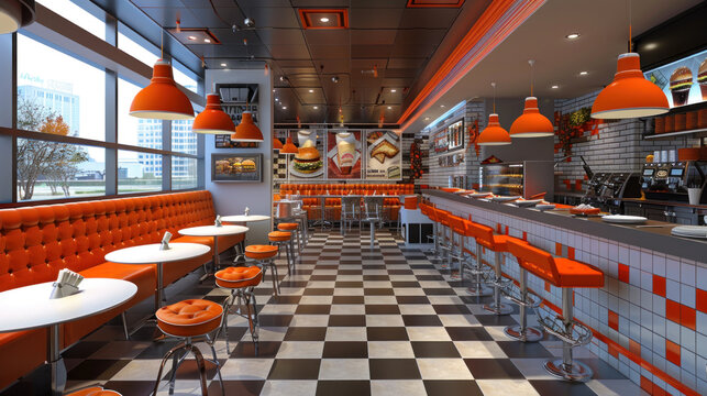 Fast Food Restaurant Design Ideas
