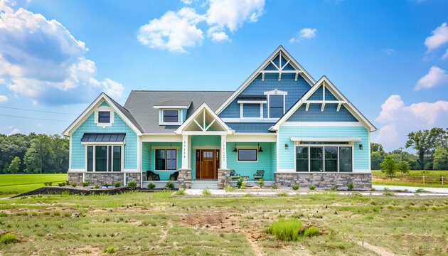 Craftsman Style House Exterior Images – Browse 9,578 Stock Photos ...