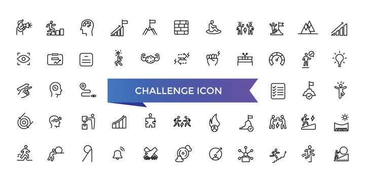 Challenges Icons Images – Browse 379,094 Stock Photos, Vectors, and ...