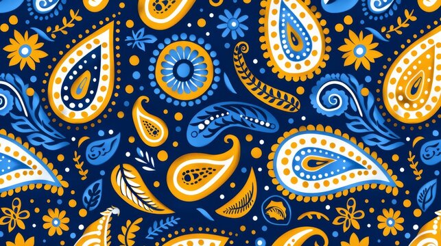 Yellow Paisley Background Images – Browse 10,806 Stock Photos, Vectors ...