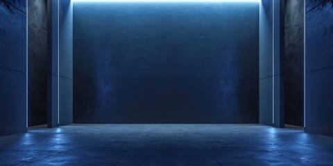 Contemporary minimalist backdrop concept featuring a seamless plain ...