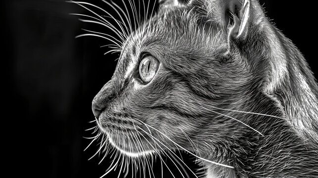 Cat Profile Drawing Images – Browse 19,640 Stock Photos, Vectors, and ...