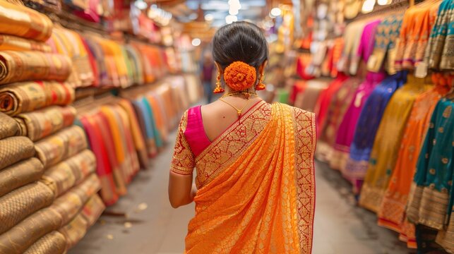 Indian Women Selling Clothes Images – Browse 1,315 Stock Photos ...