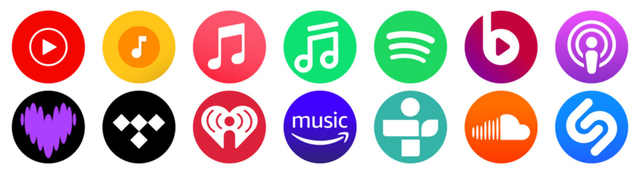Music Stream Logo Images – Browse 16,778 Stock Photos, Vectors, and ...