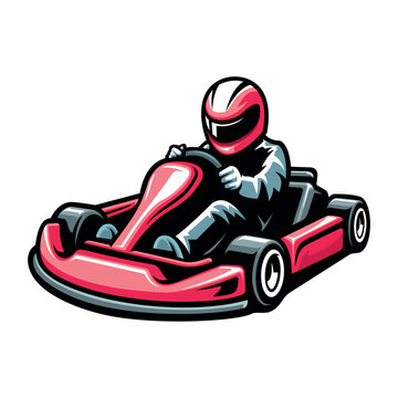 Cartoon Go Kart Racing
