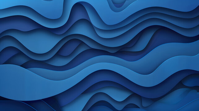 Blue Abstract Background Design