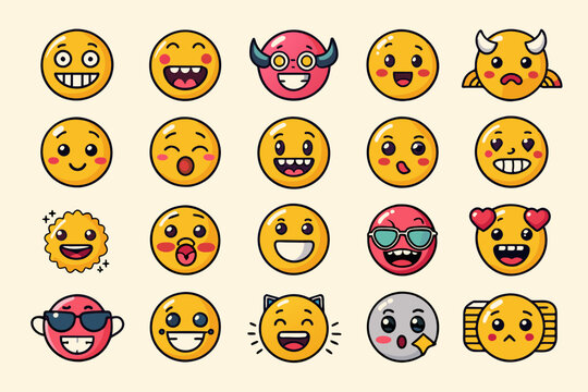 "Emotion Icons"-Bilder: Stock-Fotos & -Videos. | Adobe Stock