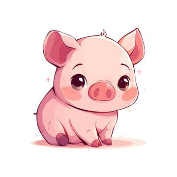 pig drawings