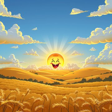 Cartoon Sun Rising Images – Browse 459,812 Stock Photos, Vectors, and ...