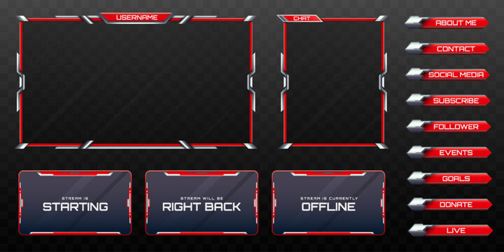 Stream Overlay Banner Images – Browse 9,419 Stock Photos, Vectors, and ...