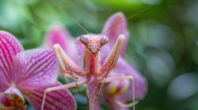 "Pink Orchid Mantis" 이미지 – 찾아보기 1,718 스톡 사진, 벡터 및 비디오 | Adobe Stock