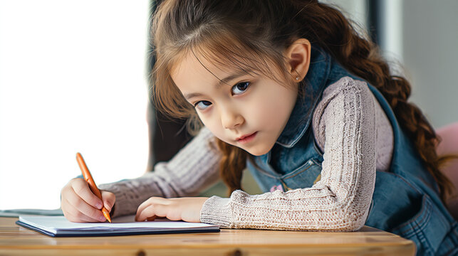 Kid Writing White Background Images – Browse 96,685 Stock Photos ...