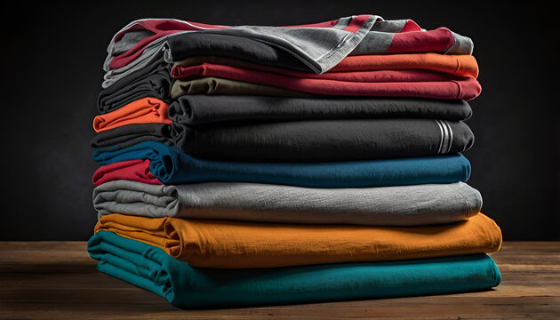 "Stack Of Clothes"-Bilder: Stock-Fotos & -Videos. | Adobe Stock