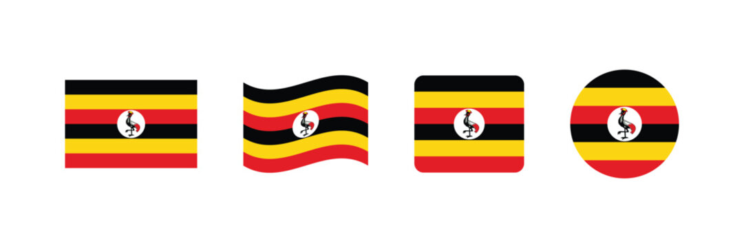 Uganda Flag Logo