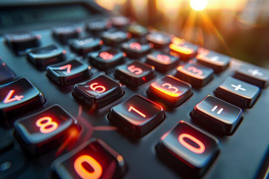 Payment Calculator-Bilder: Stock-Fotos & -Videos. | Adobe Stock