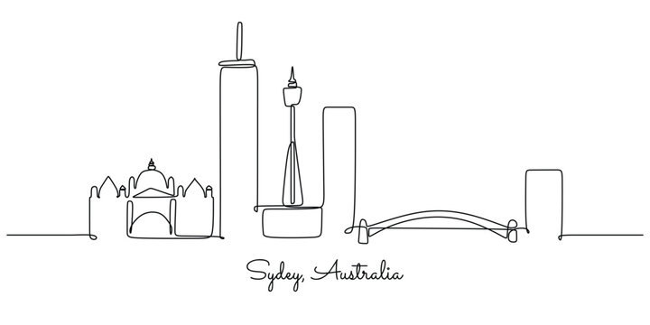 Sydney Line Drawing Images – Browse 2,197 Stock Photos, Vectors, and ...