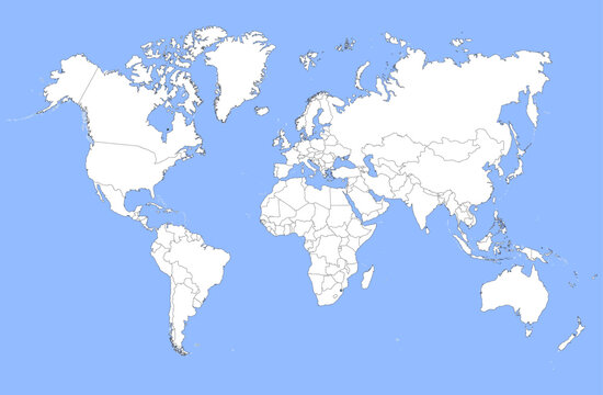 Labeled World Map Images Browse 98 408 Stock Photos Vectors And