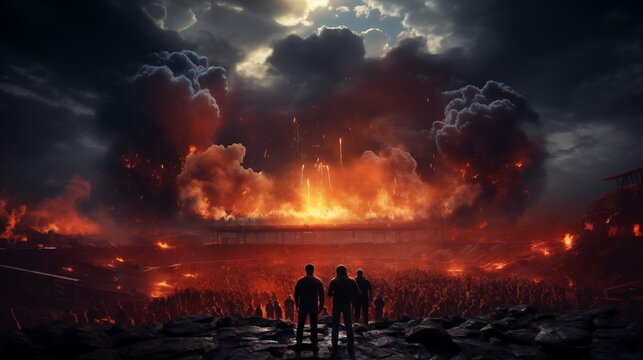 รูปภาพHellscape – เลือกดูภาพถ่ายสต็อก เวกเตอร์ และวิดีโอ998 | Adobe Stock