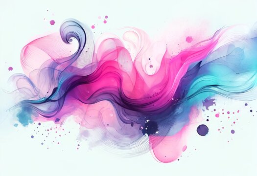 Pink And Purple Watercolor Splash Images – Browse 145,038 Stock Photos ...