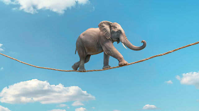 Elephant On Rope Images – Browse 1,473 Stock Photos, Vectors, and Video ...