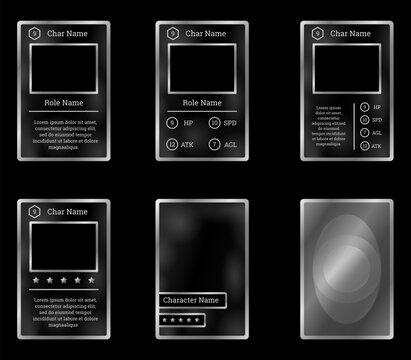 Game Card Template Images – Browse 197,776 Stock Photos, Vectors, and ...