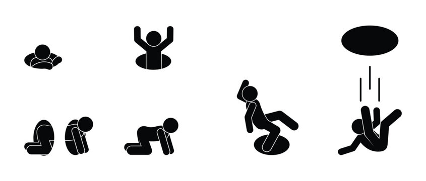 Crawling Man Clipart