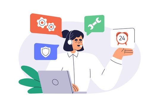 Cartoon Customer Service Images – Browse 81,179 Stock Photos, Vectors ...