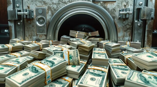 Bank Vault Full Of Money Images – Browse 931 Stock Photos, Vectors, and ...