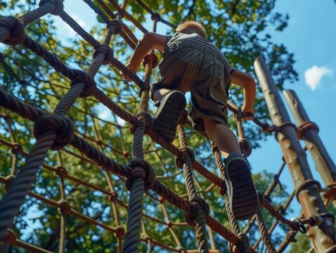 "High Ropes Course" Images – Browse 4,396 Stock Photos, Vectors, and ...