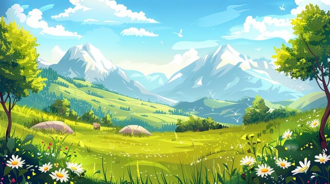 "Cartoon Nature" Images – Browse 1,518 Stock Photos, Vectors, and Video ...