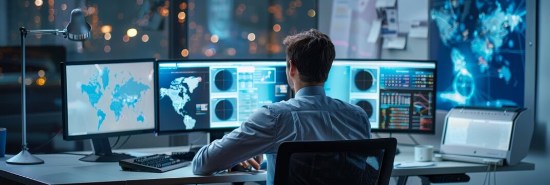 "Multiple Monitors" Images – Browse 12,079 Stock Photos, Vectors, and ...