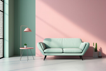 20+ Free pastel colored sofa in a room Pictures