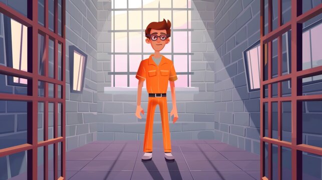Inmate Cartoon Images – Browse 7,176 Stock Photos, Vectors, and Video ...