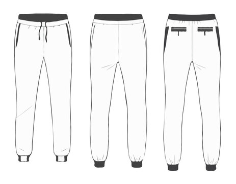 Jogging Pants Template Images – Browse 5,739 Stock Photos, Vectors, and ...