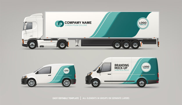 Cargo Trailer Mockup Images – Browse 8,655 Stock Photos, Vectors, and ...