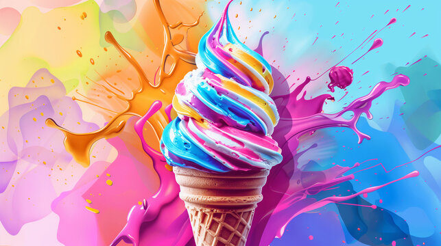 Ice Cream Wallpaper Images – Browse 83,712 Stock Photos, Vectors, and ...