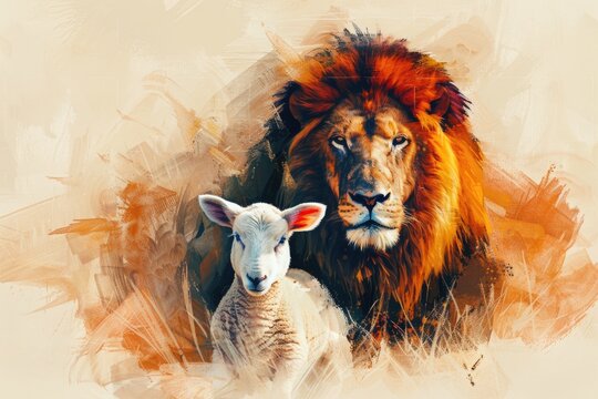 Lion And The Lamb Images – Browse 35,526 Stock Photos, Vectors, and ...