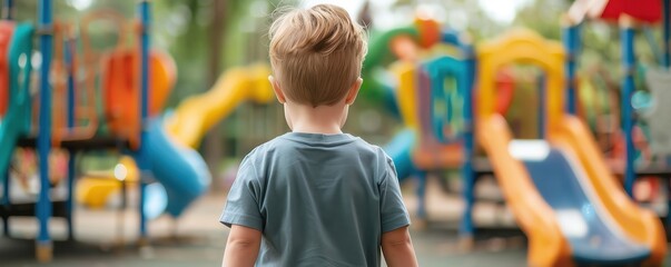 Person with autism exploring a sensoryfriendly park
