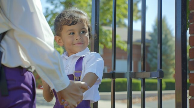 "School Gate" Images – Browse 254 Stock Photos, Vectors, and Video ...