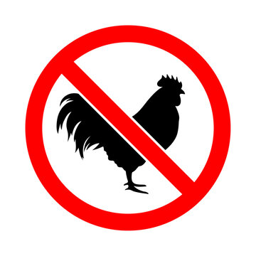 Roosters Prohibited Sign Images – Browse 169 Stock Photos, Vectors, and ...