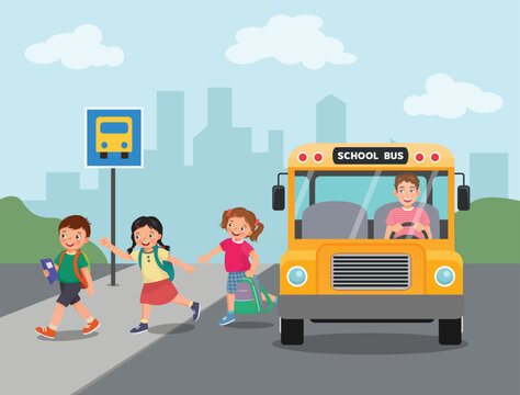 Bus Driver Cartoon Images – Browse 7,566 Stock Photos, Vectors, and ...