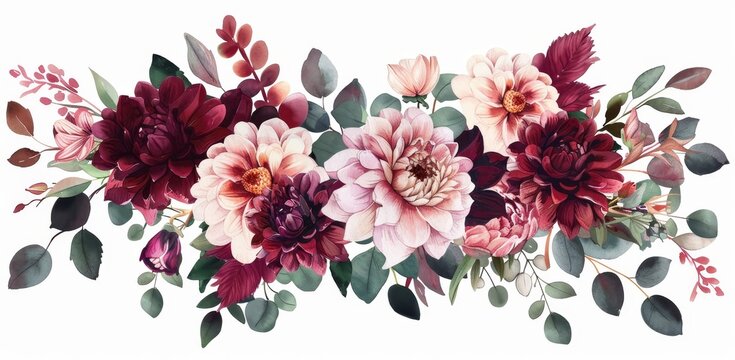 Maroon Flower Border Images – Browse 2,893 Stock Photos, Vectors, and ...