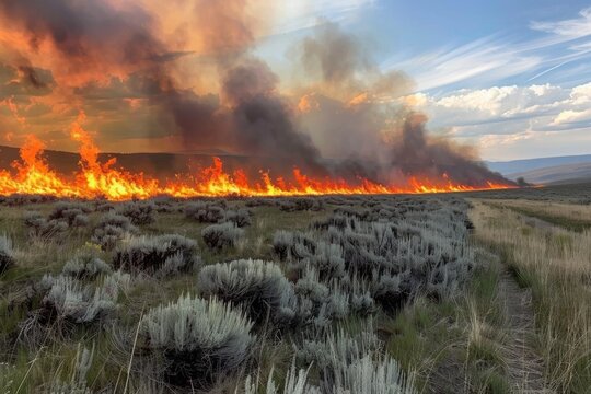 "Prairie Fire"-Bilder: Stock-Fotos & -Videos. | Adobe Stock