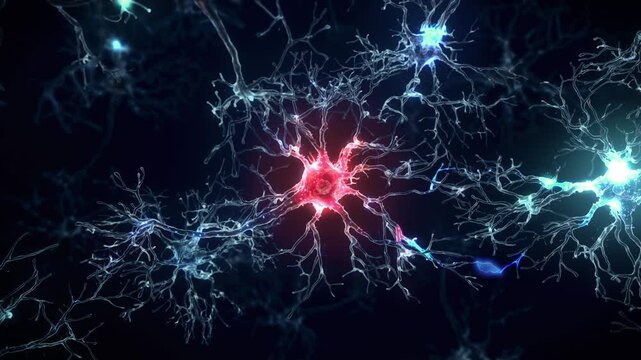Neuron Synapse Wallpaper